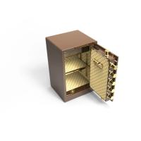 China Fingerprint Small Metal Cash Box Home Office Security Safe with 6 Point Locking BSCI Certified for sale