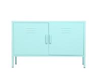 China KEDA KD-13 Modern Steel TV Stand Cabinet 1000mm Width Custom Color RAL for sale