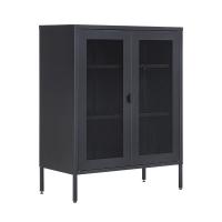 China H1015mm Modern Steel Sideboard Storage Cabinet 800x400mm Cold Rolled Steel for sale