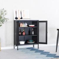 China H1015mm Modern Steel Sideboard Storage Cabinet 800x400mm Cold Rolled Steel for sale