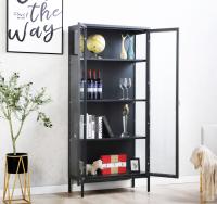 China Modern Steel Storage Cabinet 1750mm Height KD Filing Cabinet for Living Room for sale