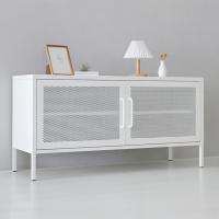 China Modern 1.2mm Steel TV Stand Cabinet Metal Living Room Apartment KD-088 for sale