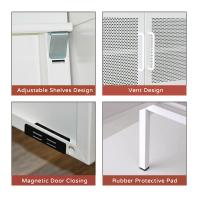 China Modern 1.2mm Steel TV Stand Cabinet Metal Living Room Apartment KD-088 for sale