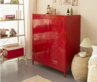 China H1110MM Metal Storage Lockers For Home Flat Packing 0.04 CBM for sale