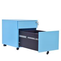 China Wholesale 2 Drawers File Cabinet Drawer Movable File Cabinet for sale