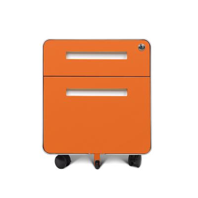 China KD Structure Office File Storage Cabinet 2 Drawer Mobile Pedestal for sale