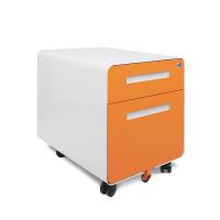 China KD Structure Office File Storage Cabinet 2 Drawer Mobile Pedestal for sale