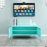 China Modern Metal TV Stand Living Room Cabinet Cold Rolled Steel 0.5-1.2mm KD for sale