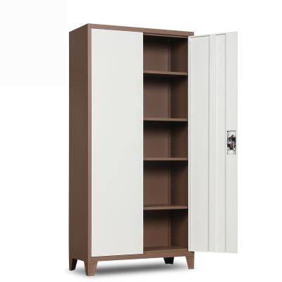 China Office Metal File Storage Cabinet with Feet H1850xW900xD400mm SPCC Steel for sale