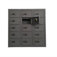 China 25 Door Metal Cell Phone Locker 0.5-1.8mm Cold Rolled Steel Employee Storage for sale