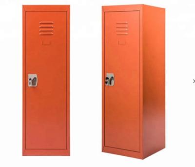 China Flat Pack Metal Storage Cabinet Single Door Steel Locker H1850xW500xD400mm for sale