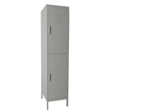 China Height 1800mm Steel Storage Locker With Ajustable Feet Knocked Down Structure for sale