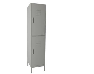 China Height 1800mm Steel Storage Locker With Ajustable Feet Knocked Down Structure for sale