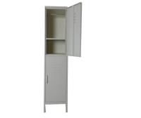 China Height 1800mm Steel Storage Locker With Ajustable Feet Knocked Down Structure for sale