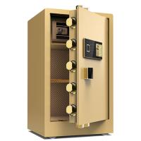 China KEDA BS-2 All Steel Fingerprint Safe Box Cabinet 6 Point Locking Home Office for sale
