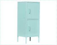 China Living Room 2 Doors Steel Storage Locker With Feet for sale