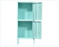 China Living Room 2 Doors Steel Storage Locker With Feet for sale