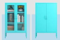 China Flat Packing Home Steel Storage Locker Shorty Locker for sale