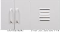 China Home Use Metal Mini Steel Storage Locker Clothes Toy storage cupboard for sale