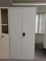 China Customized 2 Door Wardrobe Steel Filing Cabinet File Cupboard For Office for sale