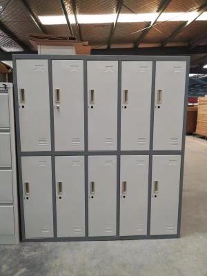 China 6 Door Steel Locker Cabinet 900x400x1850mm Metal Storage Lockers for Changing Room for sale