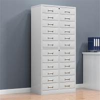 China 22 Doors Steel Storage Locker 1850mm Height Cold Rolled Steel Cabinet KD Structure for sale