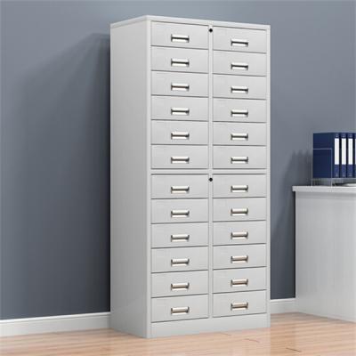 China 22 Doors Steel Storage Locker 1850mm Height Cold Rolled Steel Cabinet KD Structure for sale
