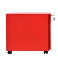 China Steel 2 Drawer Mobile Pedestal File Cabinet 600x400x500mm Powder Coating for sale