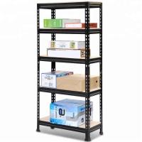 China Heavy Duty Boltless Storage Rack 90x40x180cm 175kg per Shelf Garage Warehouse Shelving for sale
