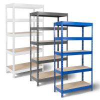 China Heavy Duty Boltless Storage Rack 90x40x180cm 175kg per Shelf Garage Warehouse Shelving for sale