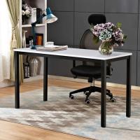 China White Wooden Computer Desk 120x60x75 cm Home Office Single Table E1 Particle Board for sale