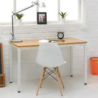 China White Wooden Computer Desk 120x60x75 cm Home Office Single Table E1 Particle Board for sale