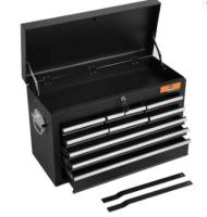 China Steel 4 Drawer Industrial Tool Cabinet Workshop Garage Storage KD-026 35kg Capacity for sale