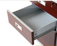 China 3 Drawers Steel Office Table Desk Metal Student Study Table With Locker Iron for sale