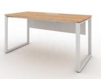 China Simple Design Office Study Desk Office Workstation With Steel Frame for sale