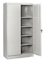 China Double Door Steel Filing Cabinet Solutions Electrostatic Powder Coating for sale