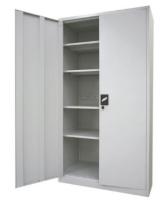 China Double Door Steel Filing Cabinet Solutions Electrostatic Powder Coating for sale