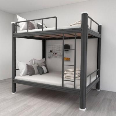China Heavy Duty Metal Bunk Bed Double Decker Bed 2000x900x1830mm for Military School for sale