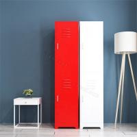 China Height 1700mm Metal Single Door Locker Storage Cabinet for Kids Living Room Office for sale