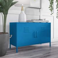 China Modern Steel TV Cabinet 1180x400x615mm Living Room Furniture with Adjustable Shelf for sale