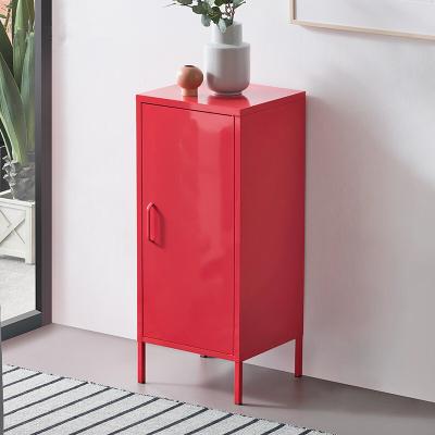 China Single Door Metal Steel Storage Cabinet 1015x425x400mm for Living Room Bedroom for sale