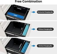 China 3 Drawer Steel Mobile Pedestal With WT Locking System for sale