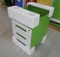 China Multi Function Steel Cabinet Drawer Puller Mobile Metal Office File Pedestal Cabinet for sale