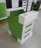 China Multi Function Steel Cabinet Drawer Puller Mobile Metal Office File Pedestal Cabinet for sale