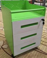 China Multi Function Steel Cabinet Drawer Puller Mobile Metal Office File Pedestal Cabinet for sale