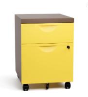 China Durable KD Steel Mobile Pedestal Iron Filing Cabinets for sale