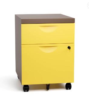China Durable KD Steel Mobile Pedestal Iron Filing Cabinets for sale