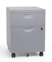 China Durable KD Steel Mobile Pedestal Iron Filing Cabinets for sale