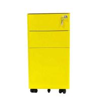 China Slim Design File Storage Cabinet Thin Mobile Pedestal For US Market for sale