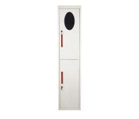 China 2 Door Steel Storage Locker School Wardrobe Modern Colorful Clothes Customized for sale